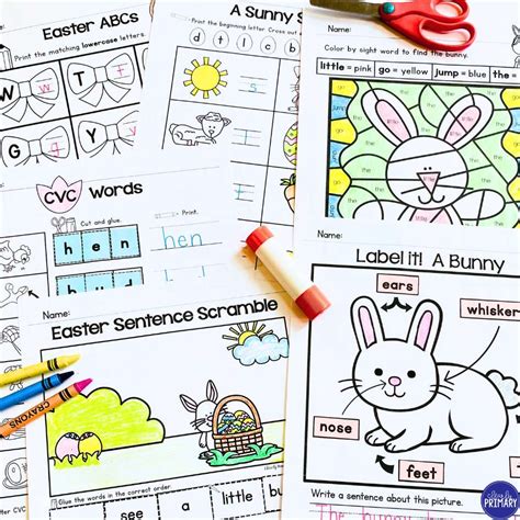 Kindergarten Easter Activities Fun And Easy With No Prep Printables