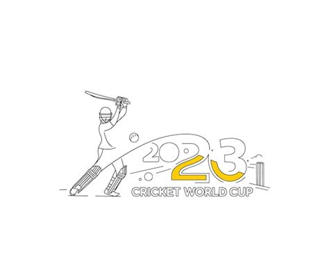 Icc 남자 크리켓 2023 로고 다운로드가 가능한 무료 벡터 및 Psd