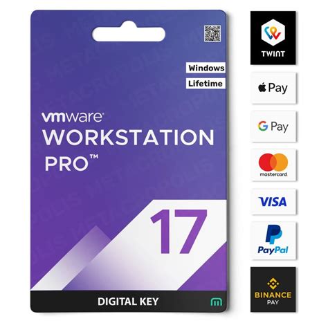 Vmware Workstation 17 Pro Lifetime Für Windows 1 Gerät Gebraucht
