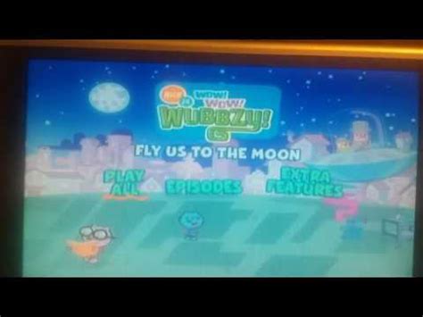 Wow Wow Wubbzy Fly Us To The Moon Menu Walktrough Youtube