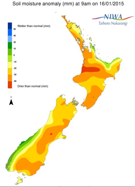 Hotspot Watch Soil Moisture Map 2 Earth Sciences New Zealand Niwa