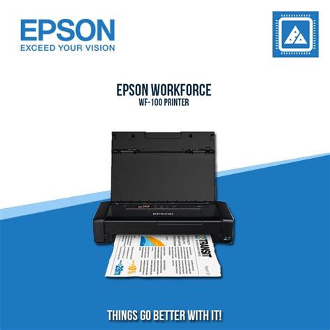 Epson Workforce Wf 100 Printer Bluearm Computer Store