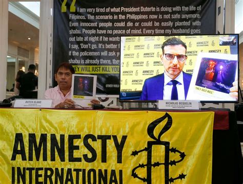 Amnesty Seeks International Probe To End Philippine Killings