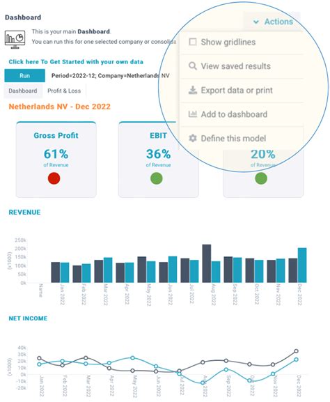 run models analyze reporting forecasting consolidation