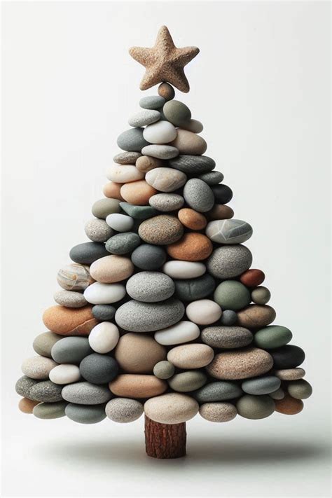 Pebble Christmas Tree Christmas Tree Pebble Art