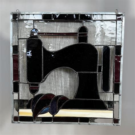Stained Glass Sewing Machine
