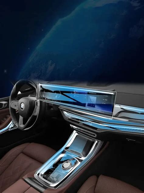 Tpu Protective Film For Bmw X7 2023 2024 Gps Navigation Screen