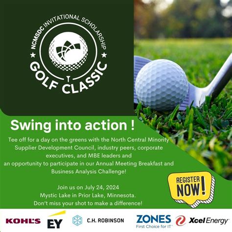 Join Us For A Spectacular Day At The Ncmsdc Invitational Scholarship