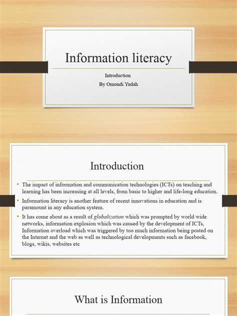 Il Lecture 1 Pdf Information Literacy Sampling Statistics