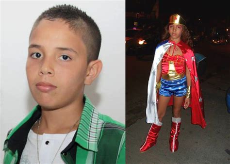 Boys Dressed As Girls For Halloween