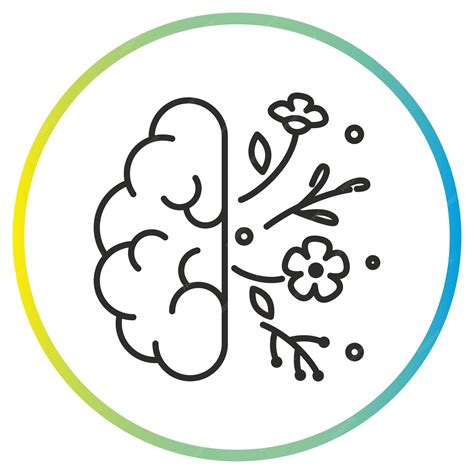 Premium Vector Wellness Mental Health Icon