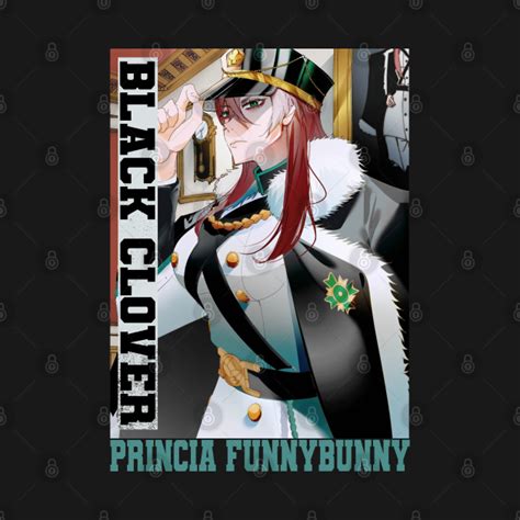 Princia Funnybunny Black Clover Black Clover Anime T Shirt Teepublic