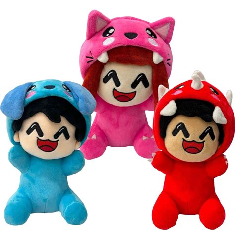 Omz Plush 8 Plush Game Player Soft Plush Toy Omz Roxy And Lily Omz Crew