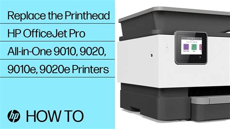 Hp Officejet Pro 9010 9020 Printers Replacing The Printhead Hp