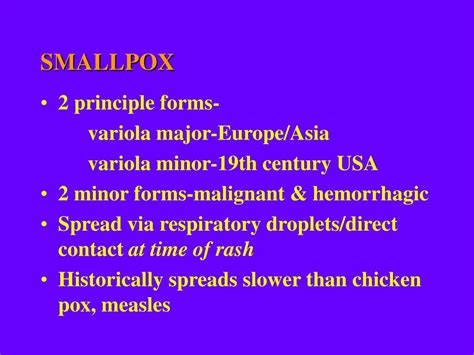 Ppt Smallpox Powerpoint Presentation Free Download Id1201514