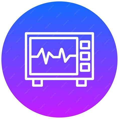 Premium Vector Oscilloscope Vector Illustration