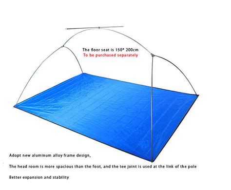 Travel Backpack Tent Suitable 1 2 People Using Double Layer Lightweight