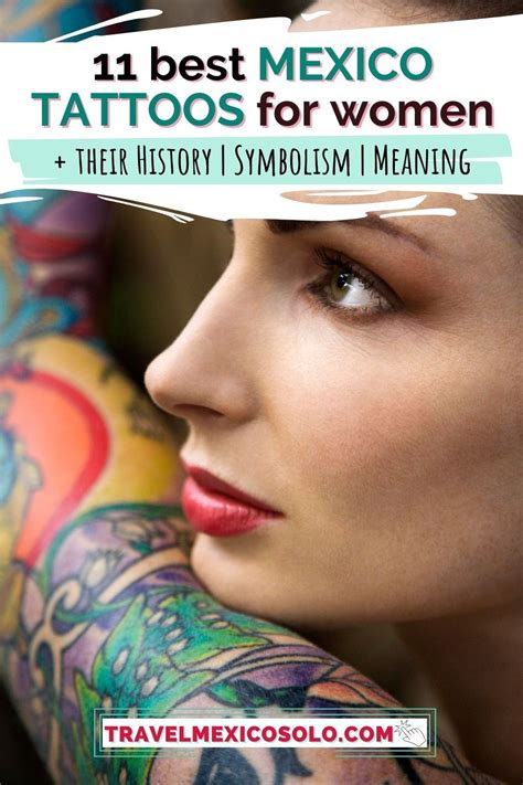 The Best Mexican Tattoos For Women Mexican Tattoo Mexico Tattoo