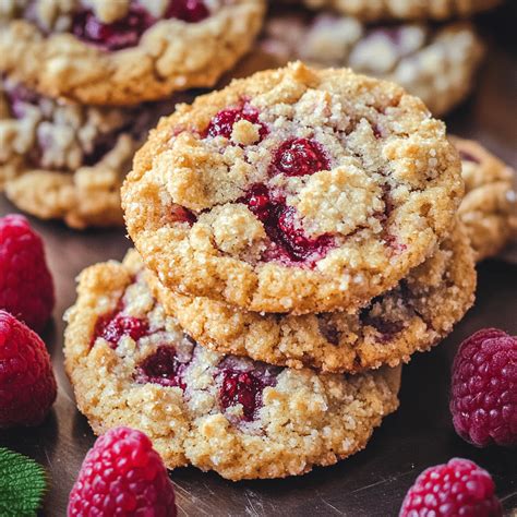 Raspberry Crumble Cookies Succulent Recipes