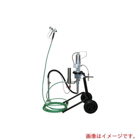【楽天市場】【別途送料あり】アネスト岩田 エアレス塗装機 エアレスユニット（カート式） 最高使用圧力14mpa 【品番：als 123b