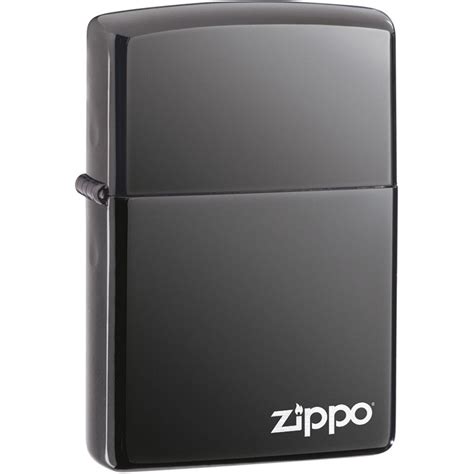 Zippo Logo Black Ice Pocket Lighter Elevate Your Game Professional