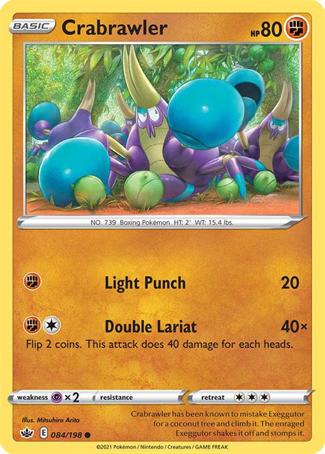 Crabrawler 084198 Chilling Reign Pokemonkaartnl
