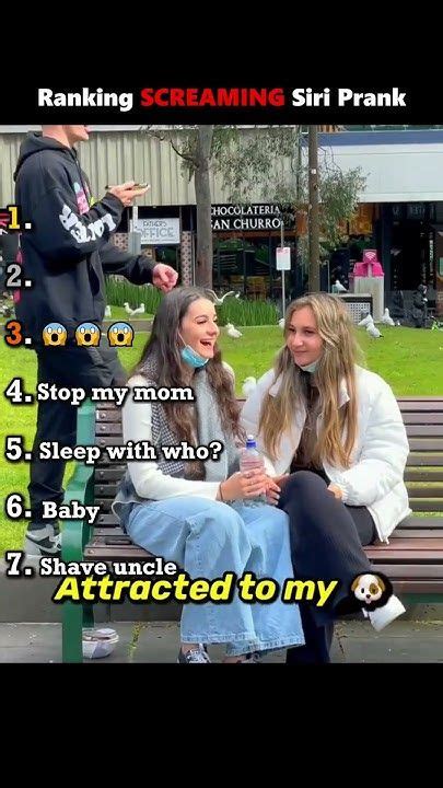 Ranking Screaming Siri Prank Pranks For Sisters Funny Prank Videos