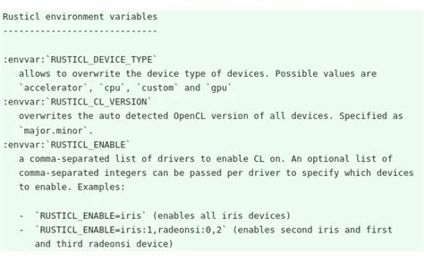 Mesa Git Makes It Easier Activating Rusticl Opencl Device Support