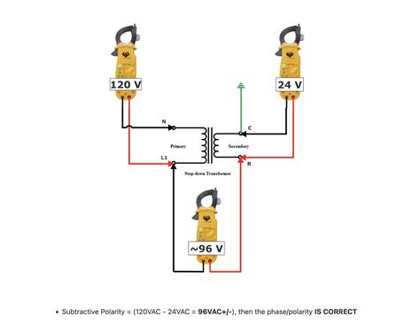 24v Transformer R And C Phasing — Heating Help The Wall