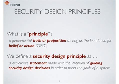 Secure By Design Security Design Principles For The Rest Of Us