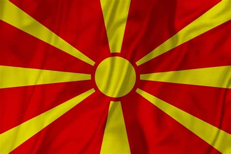 Red Flags With Yellow Sun Flag For A New Chinese Democratic Republic