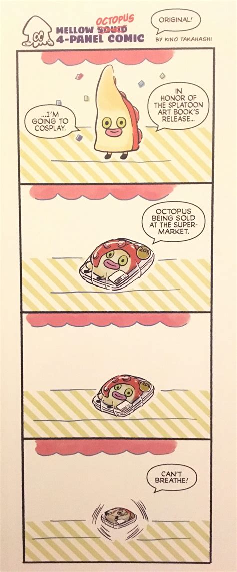 Funny Comic From The Splatoon Artbook Rsplatoon