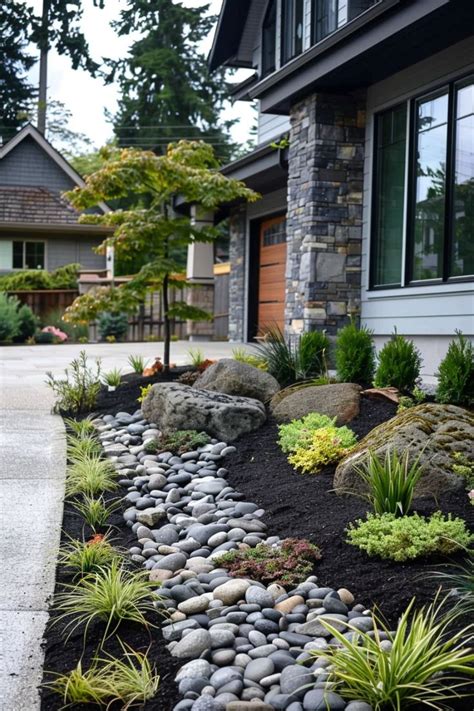 Small Space Solutions 50 Rock Landscaping Ideas For Tiny Yards