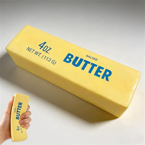 Big Butter Squishy Slow Rising Squishies Butter Squeeze Toy