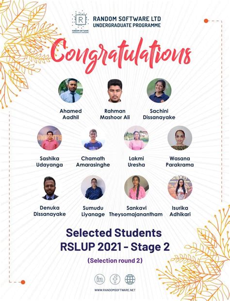 Denuke Dissanayake On Linkedin Excited To Get Selected To The Second