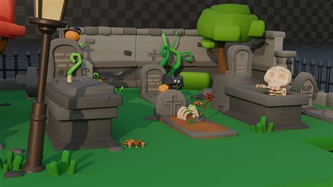 Graveyard Cute Halloween Megapack