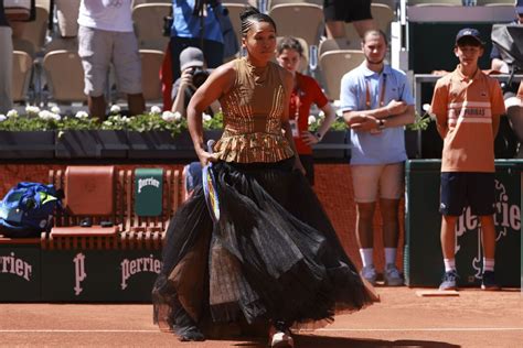 Naomi Osaka Wears Outrageous French Open Outfit Tennis Sports