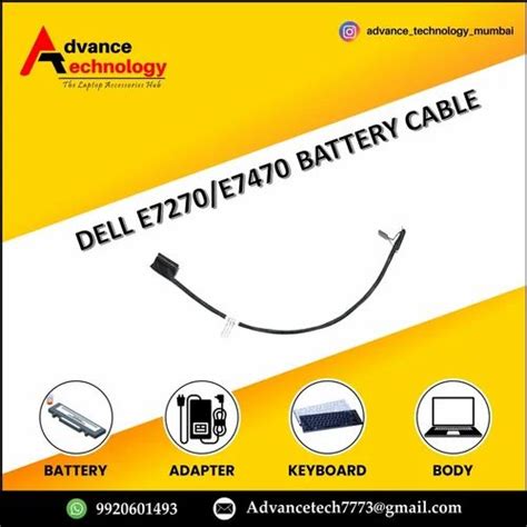 Dell E7270 E470 Battery Cable At Rs 350 In Mumbai Id 2853358251748