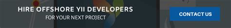 7 Reasons To Choose Yii PHP Framework