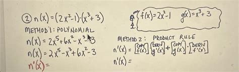 Solved 2 N X 2x2−1 ⋅ X3 3 Method 1 Poly Nomial