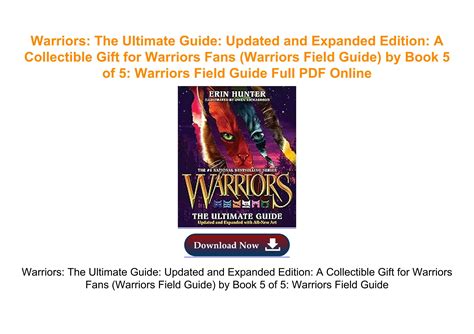 warriors the ultimate guide updated and expanded edition a