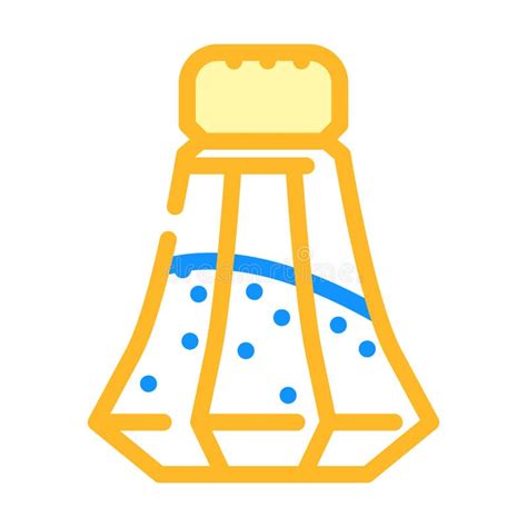 Shaker Salt Color Icon Vector Illustration Stock Vector Illustration