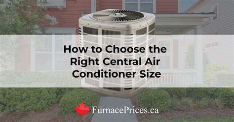 How Big Should My Air Conditioner Be Ultimate Guide To Perfect Cooling