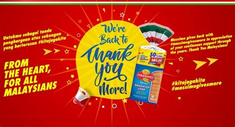 Massimo Bread With 50 On 400g Massimo White Bread Loaf With Same Price