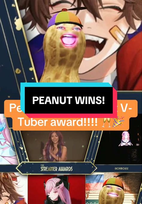 Vtuber Award Winner The Burnt Peanut Bringing Unfiltered Gaming Chaos