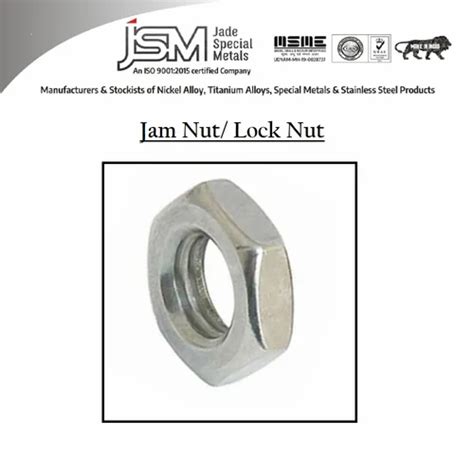 Hex Jam Nut At ₹ 13 Piece Fastener Nuts In Mumbai Id 2855804142191