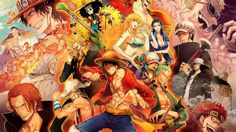 Download All Anime One Piece Characters Wallpaper