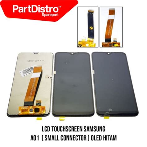 Jual Cdts Sam A015 Oled2 Con Small Black Galaxy A01 2020 Shopee