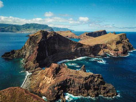 Aerial View Of Sao Lourenco Madeira Hiking Trail On Madeira Island