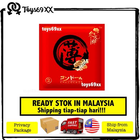 Ready Stock 001 Ultra Thin Latex Condom Kondom Paling Nipis 超薄安全套 10pcs